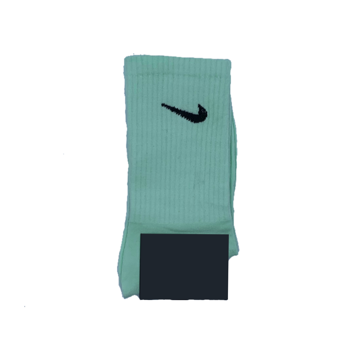 SWOOSH MINT GREEN SOCKS – ESMRKT