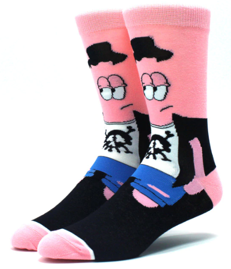 PATRICK STAR GANGSTER SOCKS – ESMRKT
